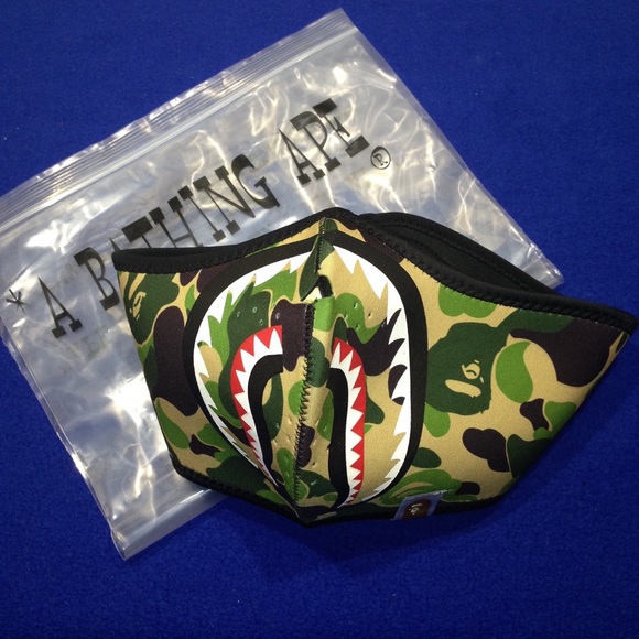 Accessories | Bape Neoprene Face Mask Camo A Bathing Ape | Poshmark